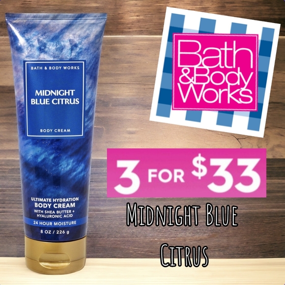 Bath & Body Works | Bath & Body | Bath Body Works Midnight Blue Citrus ...
